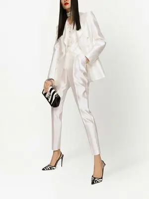 Dolce & Gabbana Double-breasted Blazer - White