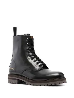 COMMON PROJECTS Lace-up Leather Boots