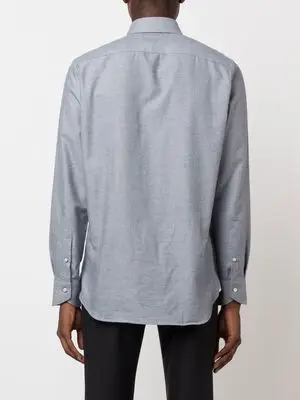 Canali Buttoned-up Long-sleeved Shirt
