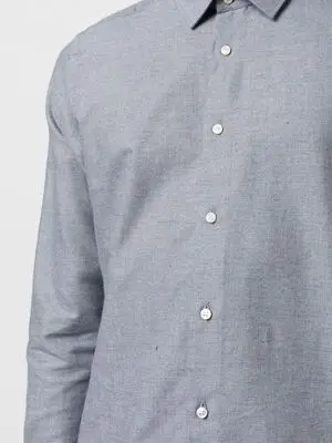 Canali Buttoned-up Long-sleeved Shirt