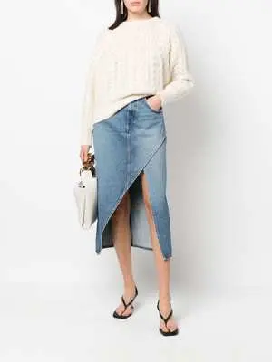 IRO PARIS Cable-knit Wool-blend Jumper