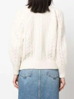IRO PARIS Cable-knit Wool-blend Jumper