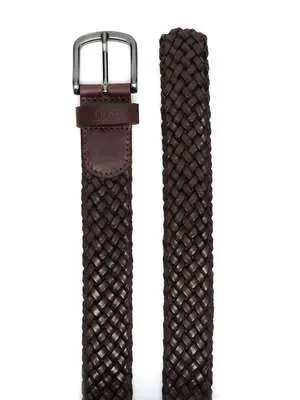 BOSS Braided Leather Belt