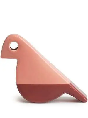 NUOVE FORME Ceramic Bird Figure - Pink