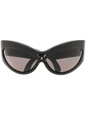 Saint Laurent Sl73 Cat Eye-frame Sunglasses - Black