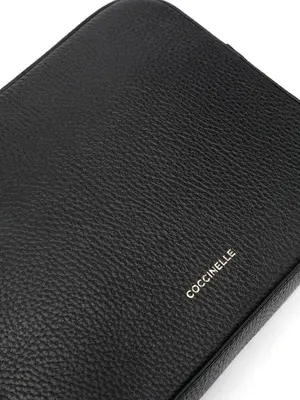 COCCINELLE Pebbled-leather Crossbody Bag