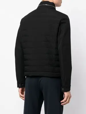 MOORER Quilted Jacket - Black