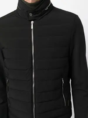 MOORER Quilted Jacket - Black