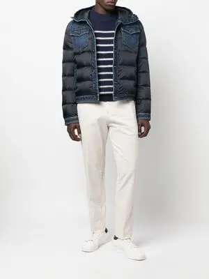 MOORER Button-up Padded Jacket