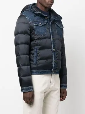 MOORER Button-up Padded Jacket