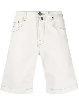 Jacob Cohen Zip Up Shorts For Men