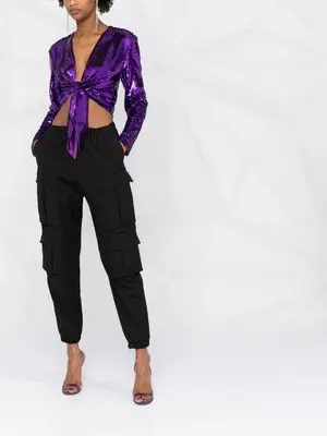 TOM FORD Tie-fastening Sequin Blouse