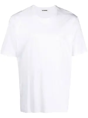 JIL SANDER Short-sleeve Cotton T-shirt - White