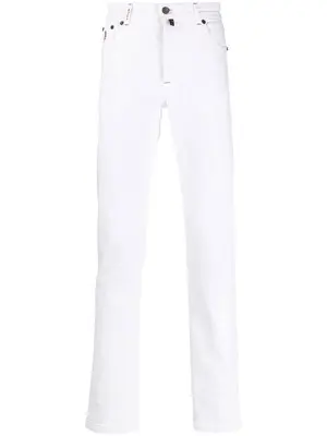 Kiton Low-rise Slim-cut Jeans