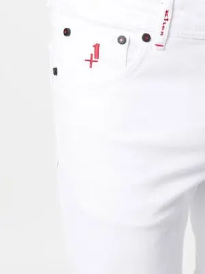 Kiton Low-rise Slim-cut Jeans