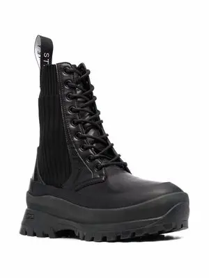 Stella McCartney Trace Lace-up Combat Boots