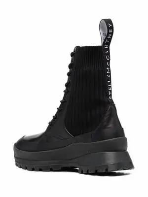 Stella McCartney Trace Lace-up Combat Boots