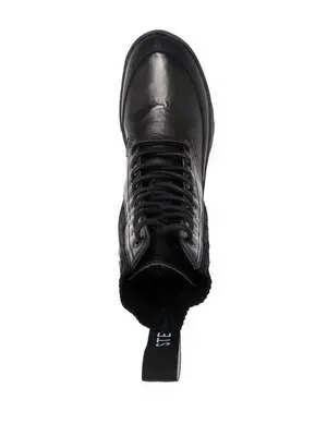 Stella McCartney Trace Lace-up Combat Boots