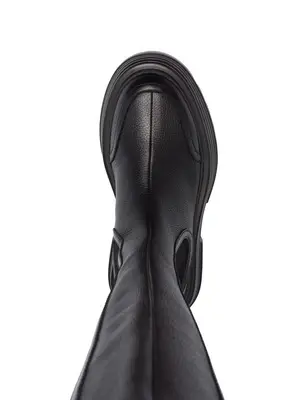 Bally Round-toe Leather Boots