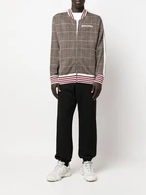 Palm Angels Checked Bomber Jacket