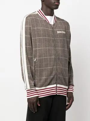 Palm Angels Checked Bomber Jacket