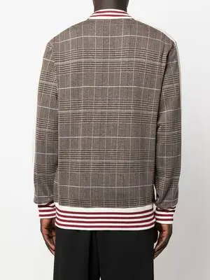 Palm Angels Checked Bomber Jacket