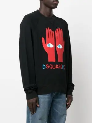 Dsquared2 Graphic-print Logo Sweatshirt