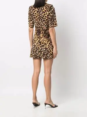 Stella McCartney Leopard Print Dress
