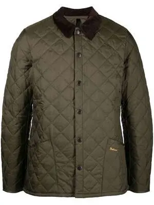 Barbour Quilted Shirt Jacket - Green