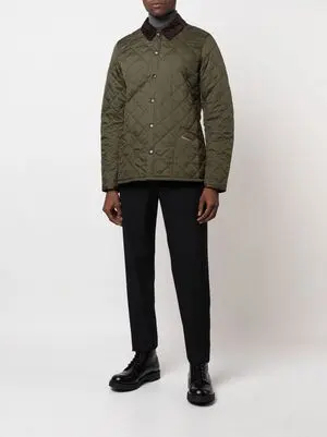 Barbour Quilted Shirt Jacket - Green