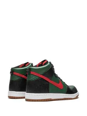 Nike X Supreme Dunk High Sneakers - Green