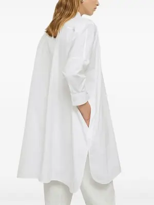 JIL SANDER A-line Shirt Dress - White