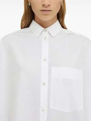 JIL SANDER A-line Shirt Dress - White