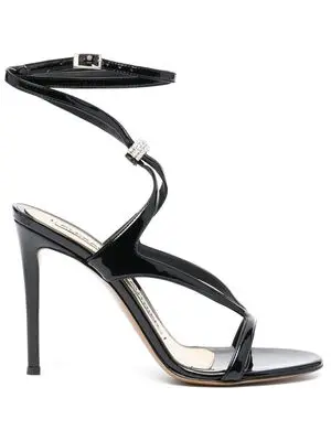 Alexandre Vauthier 100mm Crystal-embellished Sandals