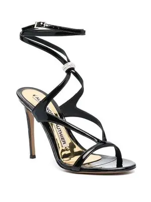 Alexandre Vauthier 100mm Crystal-embellished Sandals