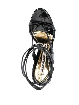 Alexandre Vauthier 100mm Crystal-embellished Sandals
