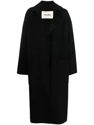 Nanushka Notched Lapel Coats For Women