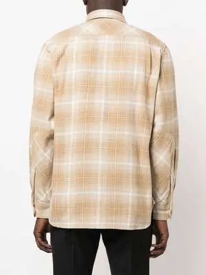 Woolrich Check-pattern Button-up Shirt - Yellow