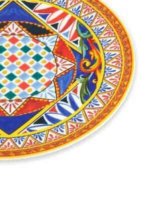 Dolce & Gabbana Porcelain Charger Plate - Blue