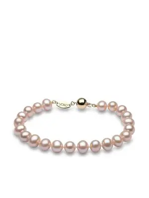 Yoko London 18kt Yellow Pearl Bracelet - Gold