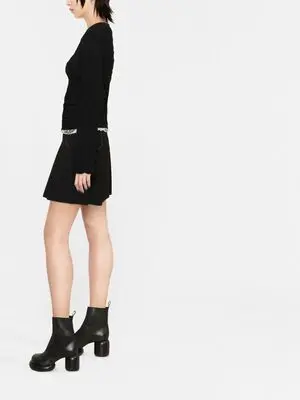 AMBUSH Textured Logo-hem Knit Jumper