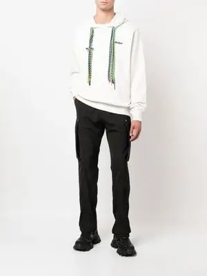 AMBUSH Multi-cord Long-sleeve Hoodie - White