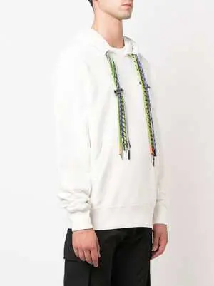AMBUSH Multi-cord Long-sleeve Hoodie - White