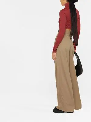 AMBUSH Checkerboard Print Cropped Shirt - Red