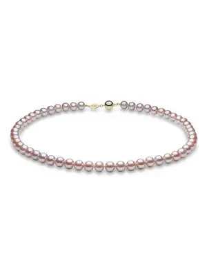 Yoko London 18kt Yellow Freshwater Pearl Necklace - Gold