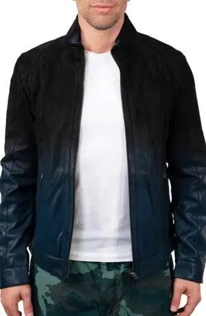 MACEOO Lambskin Leather Jacket