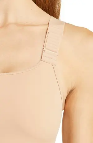TOMBOYX Adjustable Compression Crop Top - Chai