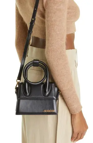 Jacquemus Le Chiquito Noeud Bag - Black