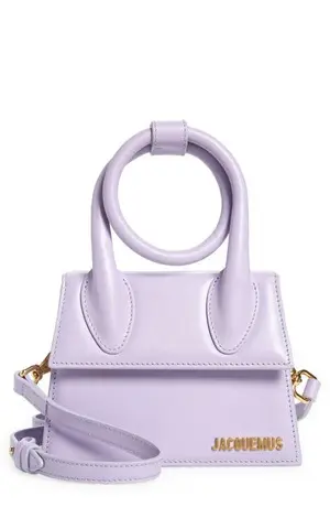 Jacquemus Jacquemus Le Chiquito Noeud Bag Lilac