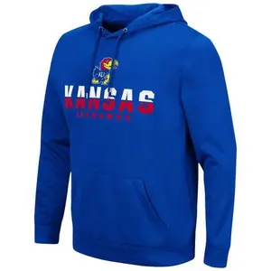 COLOSSEUM Kansas Jayhawks Lantern Pullover Hoodie